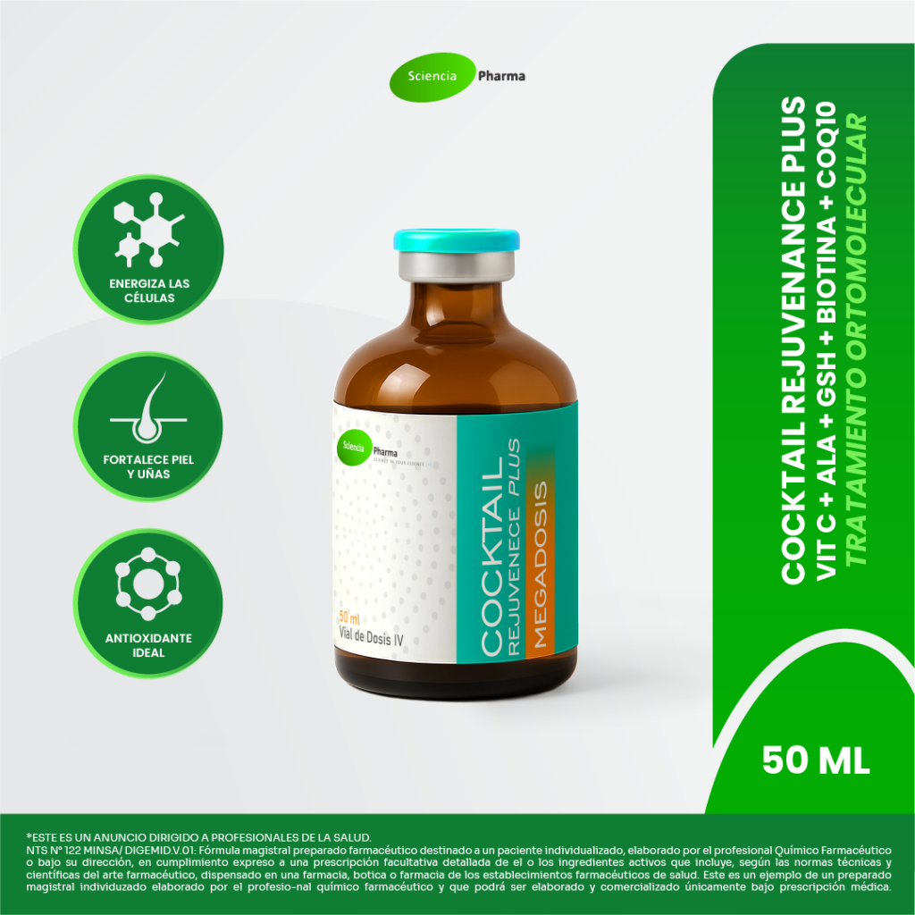 COCKTAIL REJUVENANCE PLUS - Sciencia Pharma