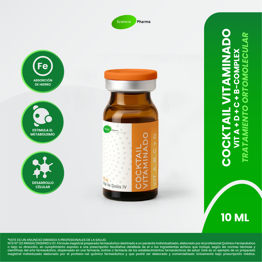 COCKTAIL VITAMINADO - Sciencia Pharma