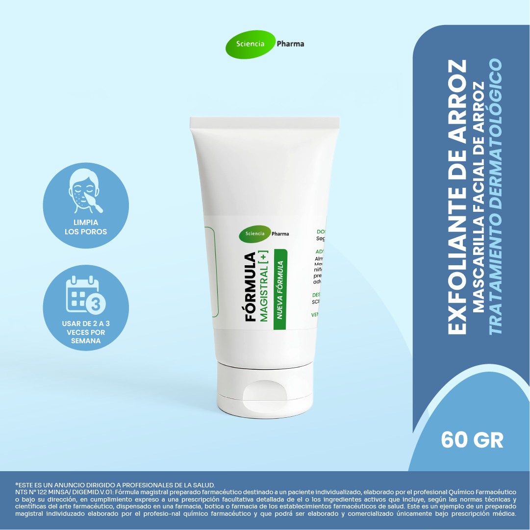 EXFOLIANTE DE ARROZ - Sciencia Pharma