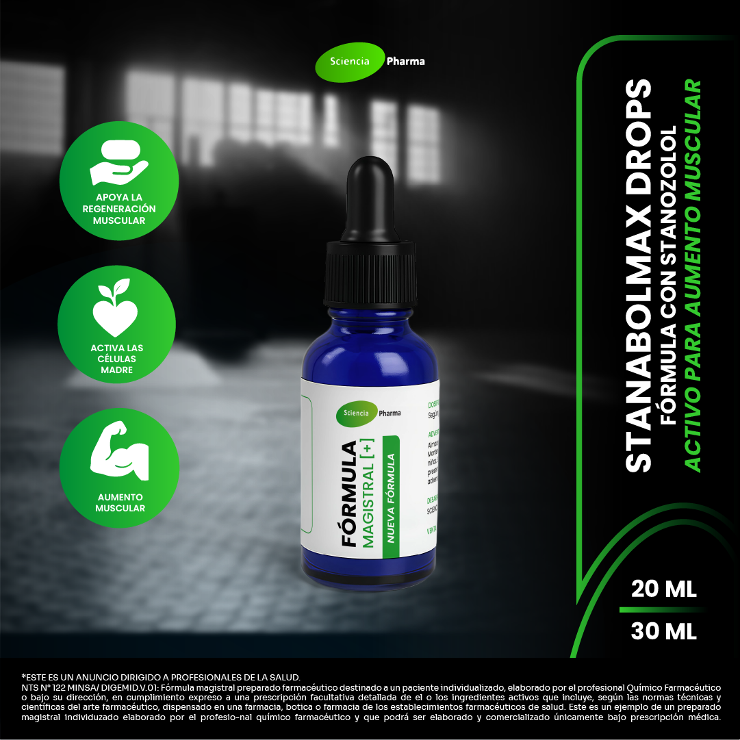 STANABOLMAX DROPS | AUMENTO MUSCULAR - Sciencia Pharma